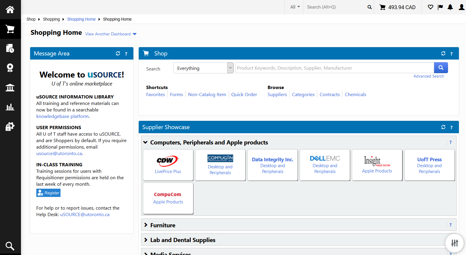 Basic Shopping - Procurement Services